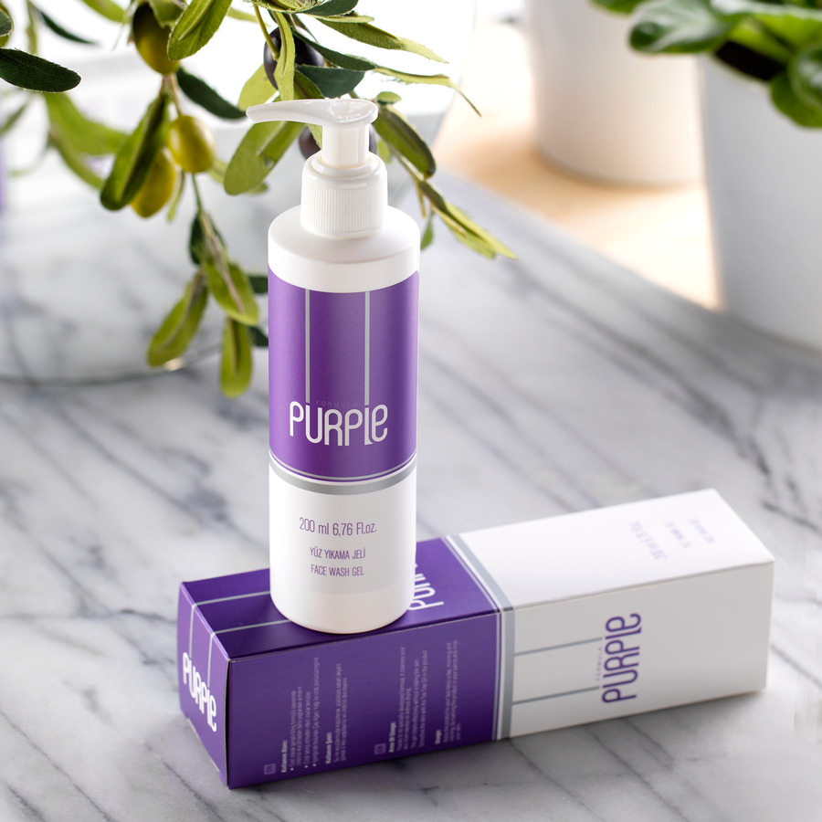 PURPLE FORMULA YÜZ YIKAMA JELİ 200 ML PURPLEFORMULA PURPLE FORMULA